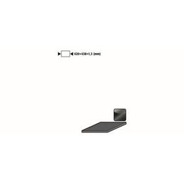 Antirutschmatte f&uuml;r ASECOS Sicherheitsschr&auml;nke der UB90 und UB30 Serie, schwarz, B 420 x T 438 x H 1,3 mm