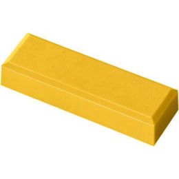 Maul Rechteckmagnete, 53 x 18 x 10 mm, 20 St&uuml;ck, gelb