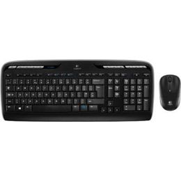 Tastatur-/Maus-Kombination Logitech&reg; Wireless Combo MK330