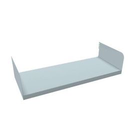 Kerkmann Fachboden, mit Seitenst&uuml;tzen, f&uuml;r Variabo Freiarmregal, B 750 x T 300 mm