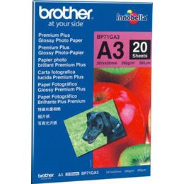 Brother Foto-Papier Innobella Premium, DIN A3, 20 Blatt