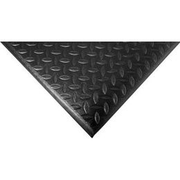Orthomat&reg; Arbeitsplatzmatte Diamond, schwarz, 900 x 1500 mm