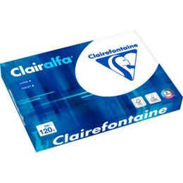 Kopierpapier Clairefontaine Clairalfa, DIN A3, 120 g/m&sup2;, hochwei&szlig;, 250 Blatt