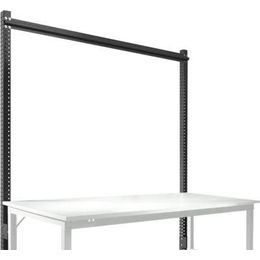 Manuflex Aufbauportal, Grundtisch SPEZIAL Arbeitstisch-/Werkbanksystem UNIVERSAL/PROFI, 1750 mm, anthrazit