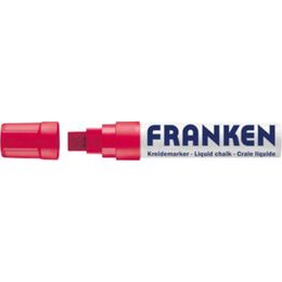 Franken Kreidemarker Jumbo ZKM1507, Keilspitze, Strichst&auml;rke 5-15 mm, Tinte auf Wasserbasis, pink