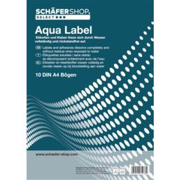 Sch&auml;fer Shop Sch&auml;fer Shop Genius Wasserl&ouml;sliche Etiketten HydroClean, 48,3 x 16,5 mm