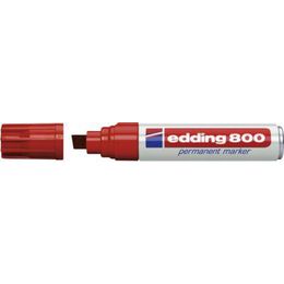 Edding 800, m. Keilspitze, 4-12 mm, rot, 1 St&uuml;ck