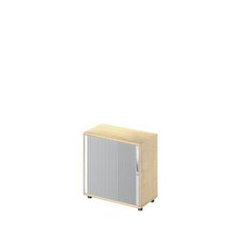 Sch&auml;fer Shop Sch&auml;fer Shop Select Querrollladenschrank LOGIN, 2 Ordnerh&ouml;hen, abschlie&szlig;bar, B 800 x T 420 x H 788 mm, Ahorn-Dekor