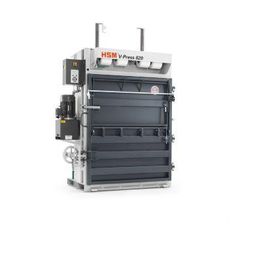 Ballenpresse HSM V-Press 820 plus, 4 vertikale Umreifungen f&uuml;r Ballen bis 250 kg, Presskraft 178 kN, F&uuml;llklappe