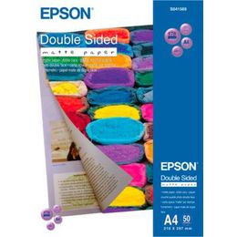 Spezialpapier Epson "Double-Sided Matte Paper", 50 Blatt