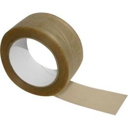 Fadenverst&auml;rktes PVC-Klebeband, braun, 6 Rollen