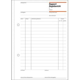 Sigel&reg; Rapport/Regiebericht RP510, DIN A5 hoch, 100 Blatt