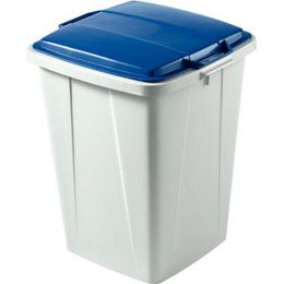 Durable Wertstoff-Sammelbeh&auml;lter, 90 l, mit Deckel, blau