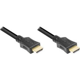 Anschlusskabel HDMI 0,5m, Stecker vergoldet