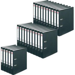 Herlitz Ordner maX.file protect, DIN A4, R&uuml;ckenbreite 50 mm, 25 St&uuml;ck, schwarz