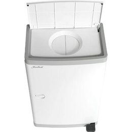 Windeleimer Janibell Diaper Pail, Volumen 43 l, mit Fu&szlig;pedal & Doppeldeckel, L 140 x B 292 x H 422 mm, ABS-Kunststoff, wei&szlig;