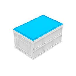 Deckel f&uuml;r Faltbox 600 x 400 mm, blau