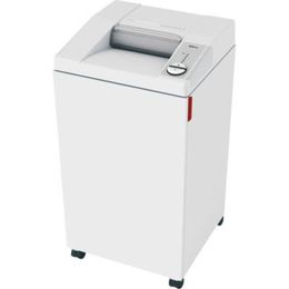 IDEAL Aktenvernichter 2604, Streifenschnitt 4 mm, P-2, 100 l, 26-28 Blatt Schnittleistung, mit Lenkrollen, wei&szlig;