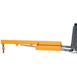 Bauer Lastarm f&uuml;r Gabelstapler, 1600-2,5, orange RAL 2000