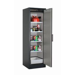 Sicherheitsschrank Typ 90 ASECOS Q-CLASSIC-90, Fl&uuml;gelt&uuml;r, Anschlag rechts, Front Reinwei&szlig;, B 599 x T 615 x H 1953 mm