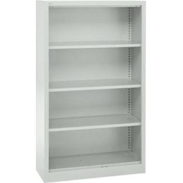 Sch&auml;fer Shop Sch&auml;fer Shop Select Regalschrank MS, 4 OH, B 800 x T 400 x H 1584 mm, Stahlblech, lichtgrau