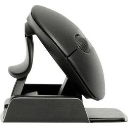 R-Go-Tools Vertikalmaus R-Go Twister, ergonomisch, beidh&auml;ndig, 400-2400 dpi, 2 Tasten & Scrollrad, LED-Pausenanzeige, Bluetooth/USB, schwarz