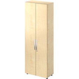 Sch&auml;fer Shop Sch&auml;fer Shop Select Schrank LOGIN, 6 Ordnerh&ouml;hen, B 800 x T 420 x H 2240 mm, Ahorn Dekor/Ahorn Dekor