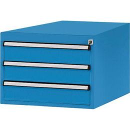 Manuflex Schubladen-Unterbau, f&uuml;r T 1000 mm, lichtblau