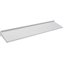 ESD-Stahlboden treston M 1500, f&uuml;r TED-Arbeitstisch, bis 50 kg, neigbar, B 1490 x T 300 mm, epoxidpulverbeschichteter Stahl, lichtgrau