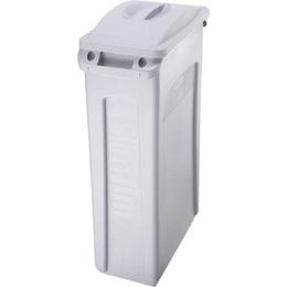 Rubbermaid Deckel mit geschlossenem Griff, f&uuml;r Abfallbeh&auml;lter Slim Jim&reg;, grau