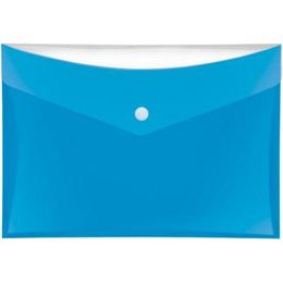 Dokumententasche Veloflex VELOCOLOR&reg;, DIN A5, Kunststoff, f&uuml;r ca. 100 Blatt, 6 St&uuml;ck, blau
