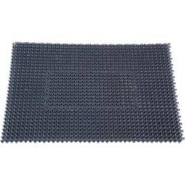 Schmutzfangmatte EAZYCARE TURF, aus Polyethylen, f&uuml;r Innen und Au&szlig;en, 570 x 860 mm, dunkelgrau