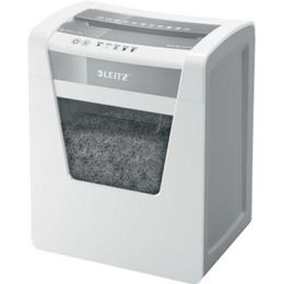 Leitz IQ Office Aktenvernichter P4, Partikelschnitt 4 x 40 mm, 23 l, 15 Blatt Schnittleistung, Anti-Papierstau-Technologie, wei&szlig;