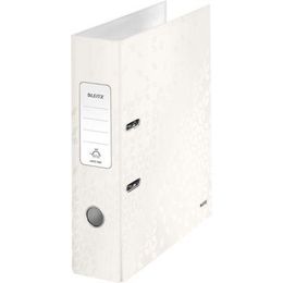 Leitz&reg; Ordner WOW 1005, DIN A4, R&uuml;ckenbreite 80 mm, wei&szlig;
