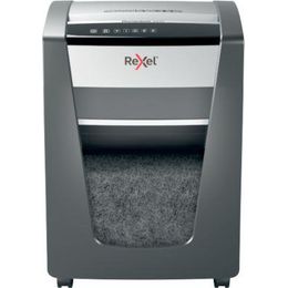 Rexel Momentum X406 Aktenvernichter P4, Partikelschnitt 4 x 28 mm, 15l, 6 Blatt Schnittleistung, schwarz