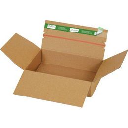 Versandkartons Gr&uuml;nmarie&reg;, 235 x 165 x 60 mm, ideal f&uuml;r P&auml;ckchen Gr&ouml;&szlig;e S, Automatikboden, bis 20 kg, 100 % recycelbar, FSC&reg;-Wellpappe, braun, 25 St&uuml;ck