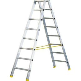 Doppelstufen-Stehleiter MEHRSI&reg;, 8 Stufen, 12 kg