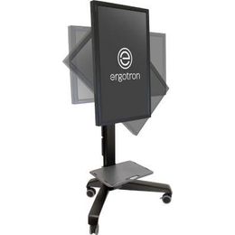 Monitorst&auml;nder Ergotron Neo-Flex Mobile MediaCenter UHD 24-192-085, Bildschirme bis 54 kg, neig- & drehbar, h&ouml;henverstellbar, VESA, schwarz