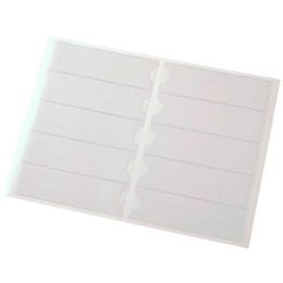 EICHNER Transparenttasche, selbstklebend, Ordnerr&uuml;cken schmal, 100 Stk.