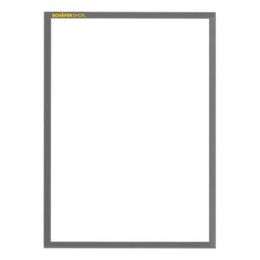Sch&auml;fer Shop Sch&auml;fer Shop Pure SSI Magnetrahmen Standard, DIN A4 Hochformat, 5 St&uuml;ck, grau