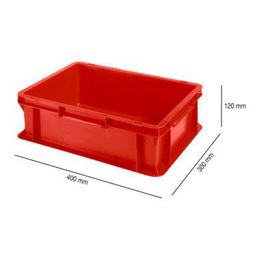 Sch&auml;fer Shop Kasten im EURO-Ma&szlig; EF 4120, 10,1 l, rot