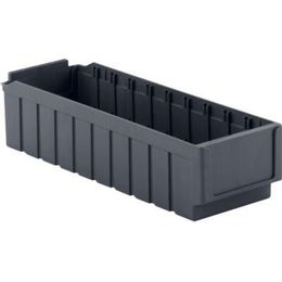 Sch&auml;fer Shop Regalkasten RK 521, 10 F&auml;cher, aus recyceltem Kunststoff, eisengrau, 20 St&uuml;ck