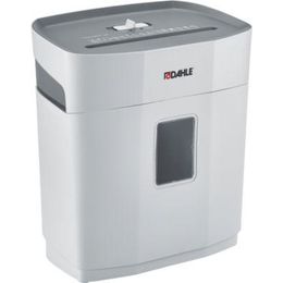 Aktenvernichter Dahle PaperSAFE 100, Partikelschnitt 5 x 18 mm, P-4, 12 l, 5 Blatt Schnittleistung, grau