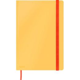 Notizbuch Leitz Cosy, DIN B5, kariert, 100 g/m&sup2; Papier, 80 Blatt, Hardcover, gelb
