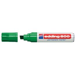 Edding 800, m. Keilspitze, 4-12 mm, gr&uuml;n, 5 St&uuml;ck