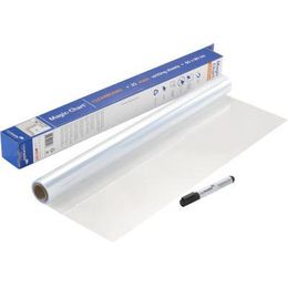 Magic Charts Legamaster, f&uuml;r Cleanboards, blanko, selbstklebend & beschreibbar, inkl. Boardmarker, L 800 x B 600 mm, 100 % recyclingf&auml;hig, Polypropylen, transparent, 25 Blatt