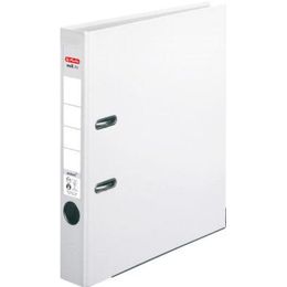Herlitz Ordner maX.file protect, DIN A4, R&uuml;ckenbreite 50 mm, wei&szlig;