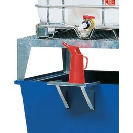 Kannentr&auml;ger f&uuml;r ASECOS IBC Auffangwannen, Stahl verzinkt, B 370 x T 410 x H 310 mm