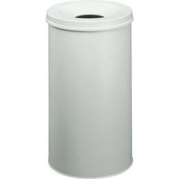 Durable Papierkorb Safe, selbstl&ouml;schend, 60 L, grau