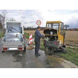 Kraftstoff-Tank Bauer MT 450, unterfahrbar, abschlie&szlig;bar, 450 l Volumen, B 1060 x T 880 x H 890 mm